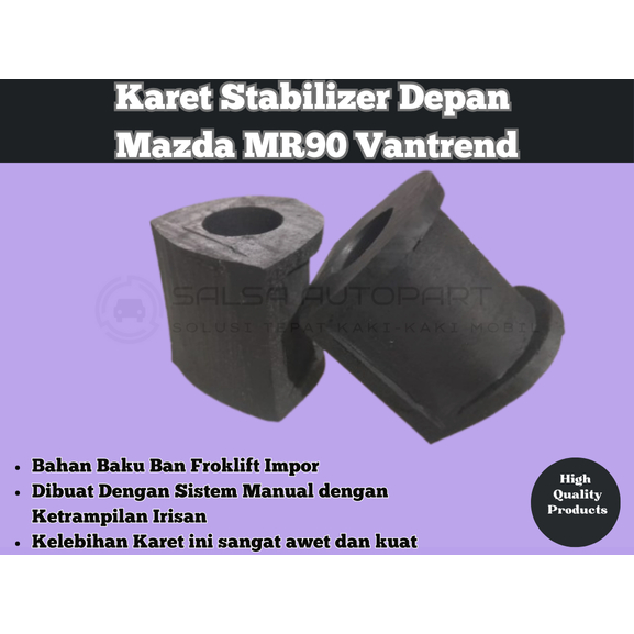 Jual Karet Stabilizer Depan Mazda MR90 Vantrend Harga 1Set(2Pcs ...