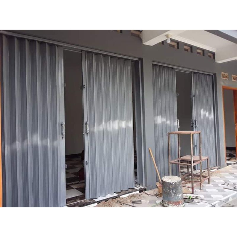 Jual pintu ruko folding gate rolling door | Shopee Indonesia