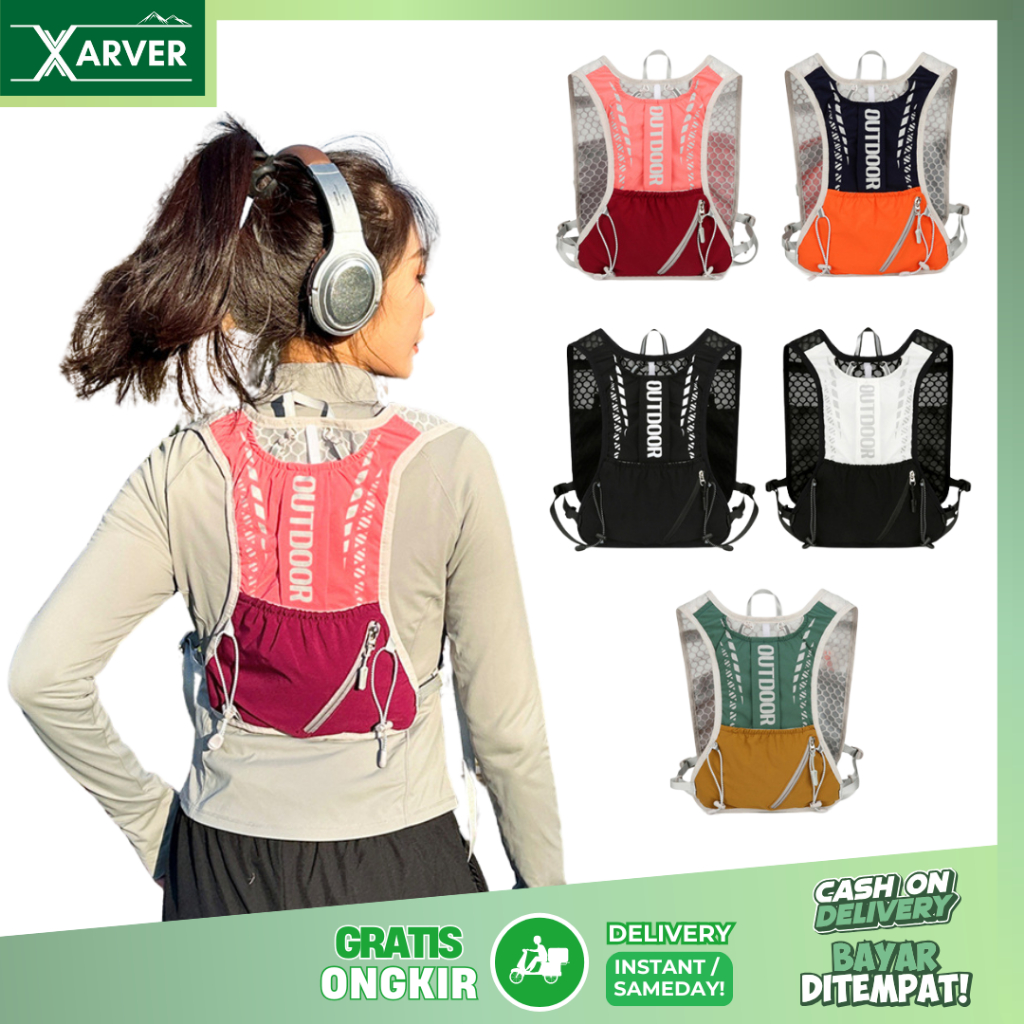 Jual Vest Trail Running Hydropack Rompi Lari Jogging Ultralight Outdoor ...