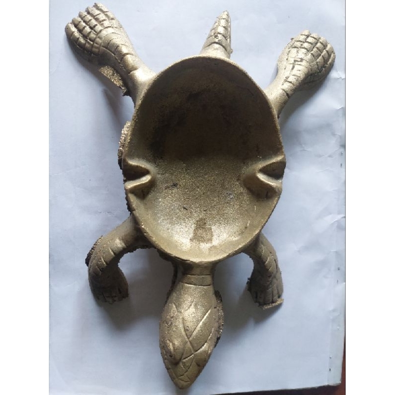 Jual ASBAK KURA-KURA BESAR KUNINGAN (PRE ORDER) | Shopee Indonesia
