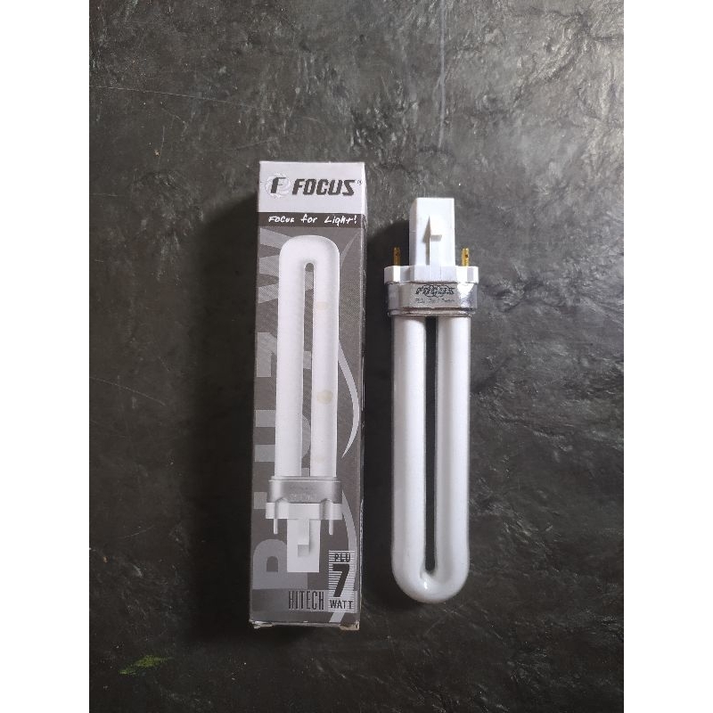 Jual Lampu tusuk 2 pin FOCUS PLU 7 watt Cool Daylight | Shopee Indonesia