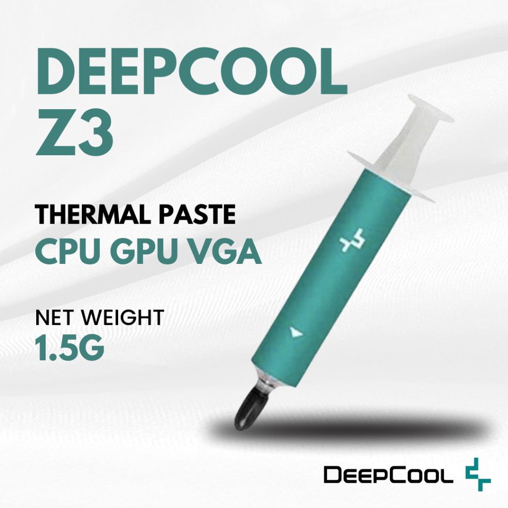 Jual THERMAL PASTE Z3 DEEPCOOL PASTA SUNTIK PROCESSOR CPU GPU PC LAPTOP ...