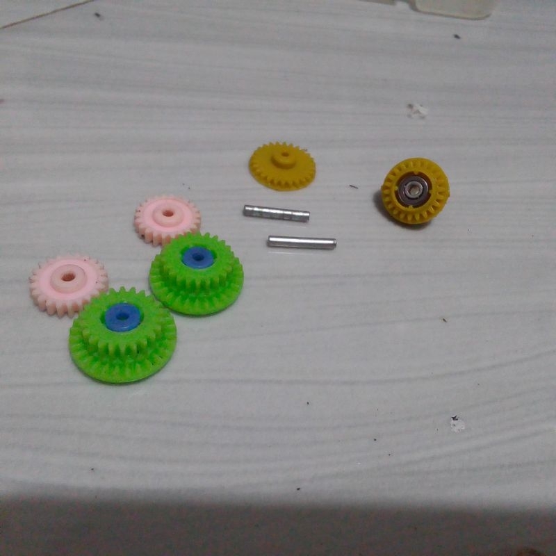 Jual GEARSET ORIGINAL TAMIYA / GEAR DOUBLE SHAFT & SPECIAL RATIO GEAR ...