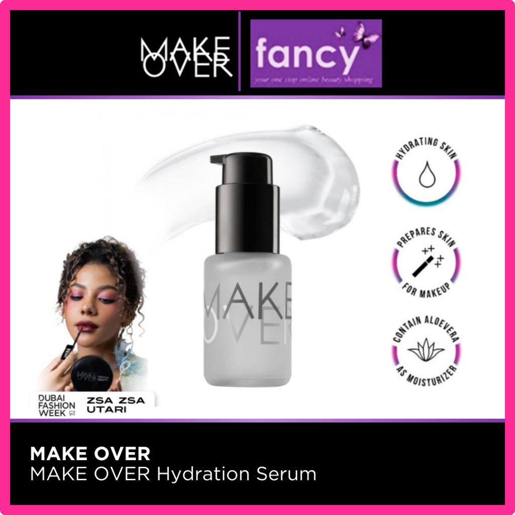 Jual MAKE OVER Hydration Serum 33ml - Serum Wajah memberikan efek ...