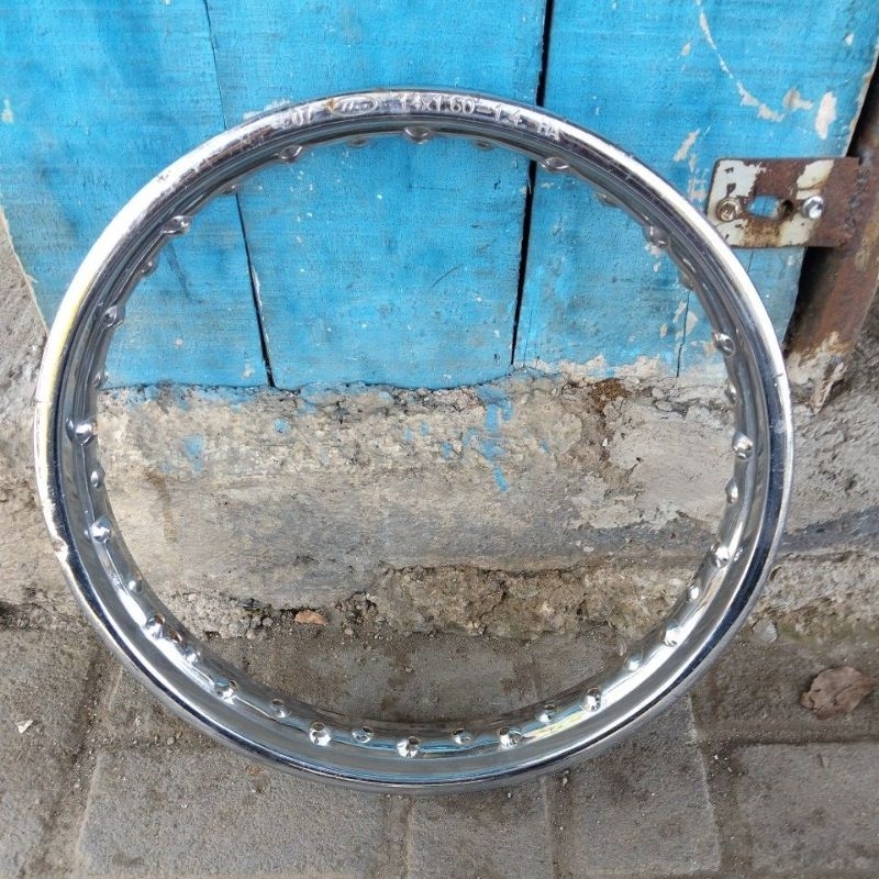 Jual velg besi AHM 160/14 bekas original | Shopee Indonesia