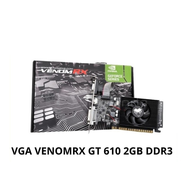 Jual VenomRX VGA Card Nvidia GeForce GT610 2GB DDR3 64 Bit | Shopee Indonesia
