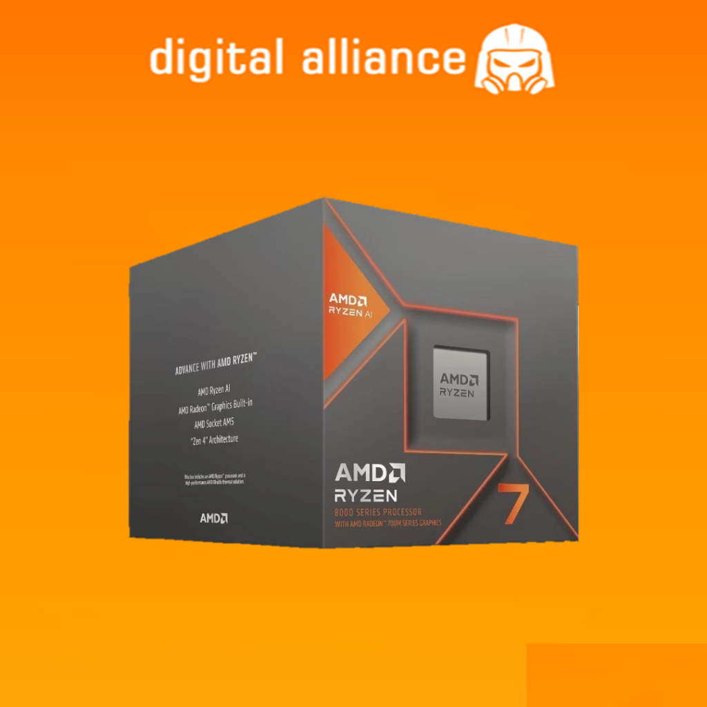 Jual AMD PROCESSOR RYZEN 7 8700F + WRAITH SPIRE COOLER AM5 TRAY | Shopee Indonesia