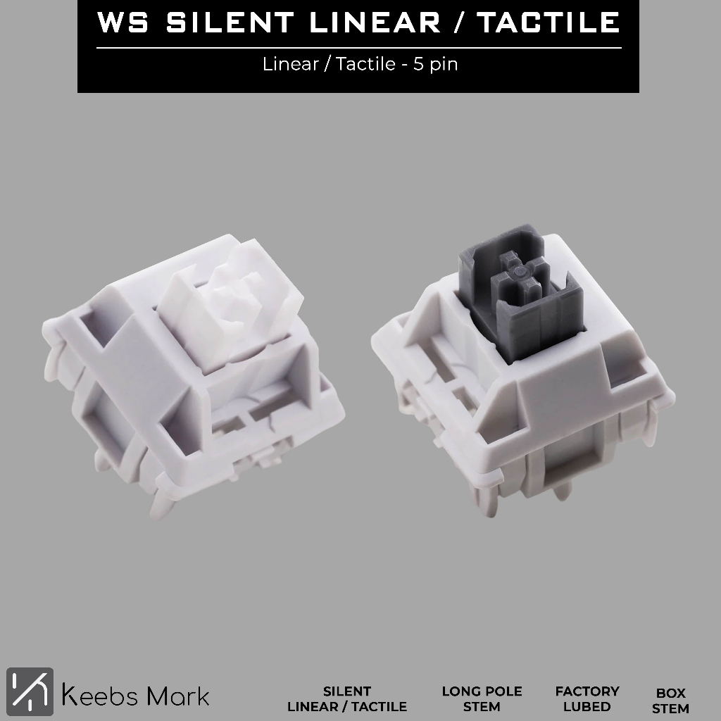 Jual Wuque Studio WS Switch Silent Tactile / Linear Mechanical Keyboard ...