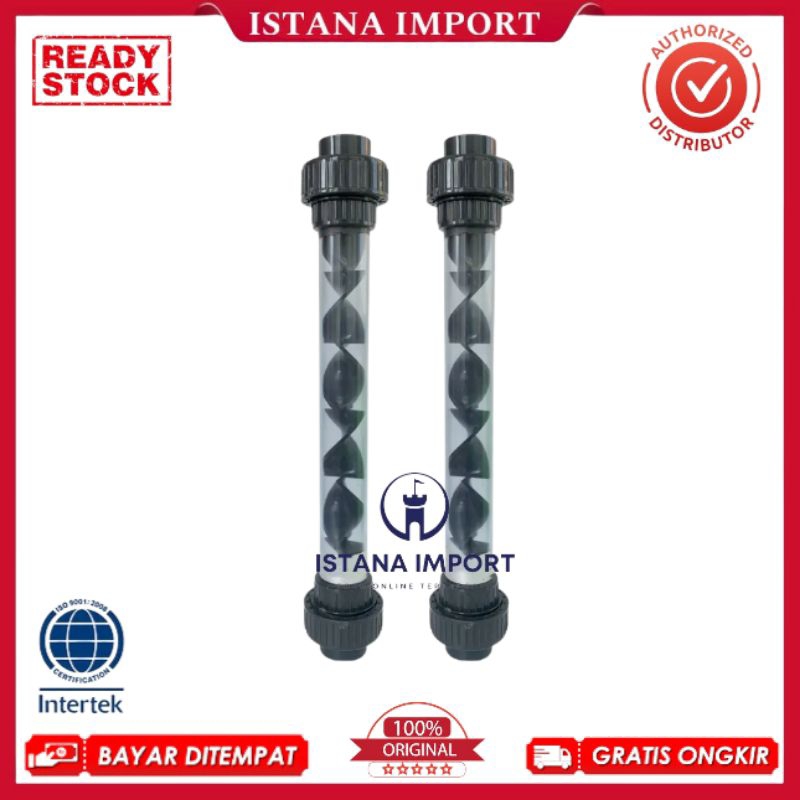 Jual Static Mixer Upvc 4 inch Mixer Ozone 4" Statik Mixer Ozone 4inch ...