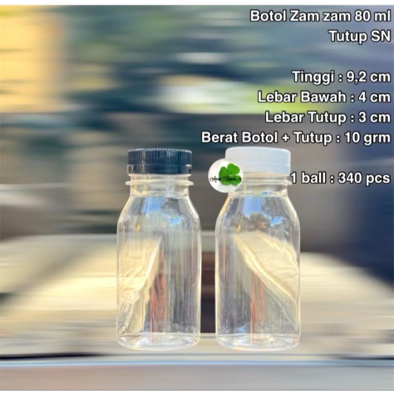 Jual BOTOL ZAM ZAM BOTOL SEMIR CAIR BOTOL 80ML | Shopee Indonesia