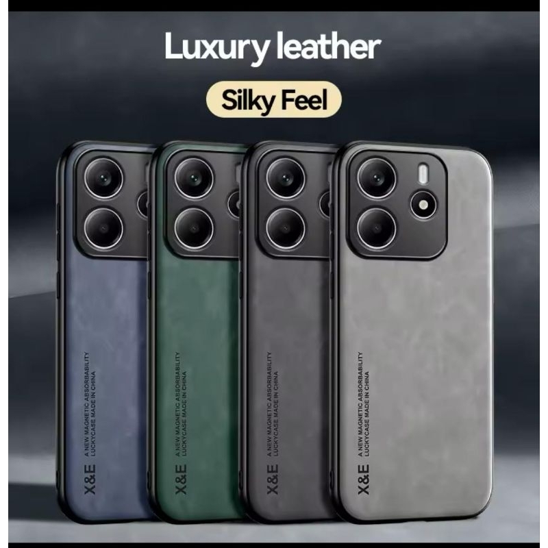 Jual Case Xiaomi Redmi Note 14 5G | Redmi Note 14 4G Luxury Leather ...