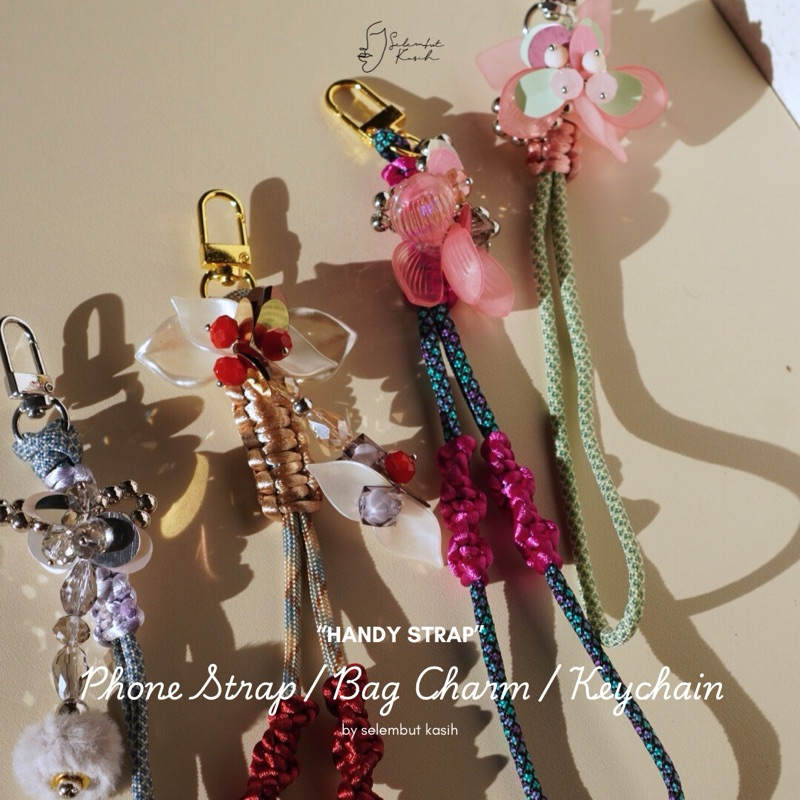 Jual Hand Strap / Phone Strap / Tali HP / Keychain / Gantungan Kunci by ...