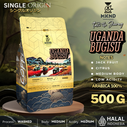 Jual MKND COFFEE ROASTERY - Kopi Arabika Uganda Bugisu 500g Singgel Origin | Import Beans ...