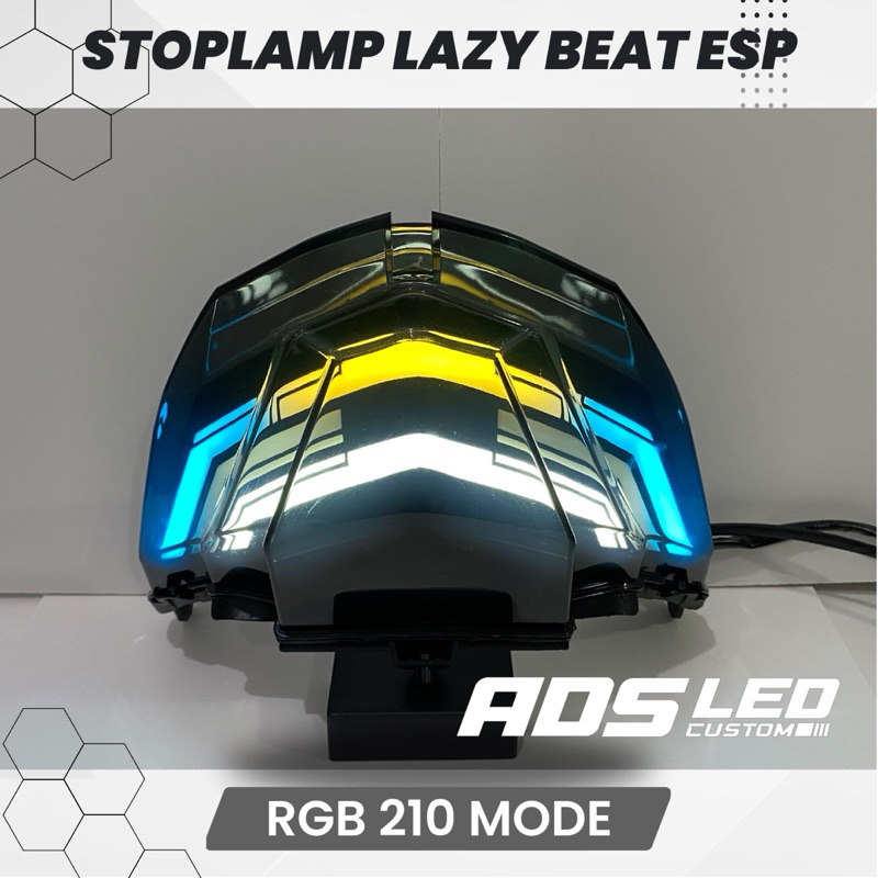 Jual Stoplamp Lazy Beat Esp 2016-2019 Rgb 210 Mode PNP Paket Lengkap ...