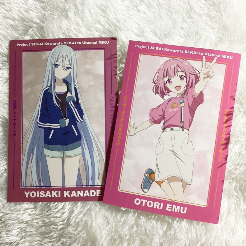 Jual Project Sekai Movie Animate Postcard Yoisaki Kanade & Otori Emu | Shopee Indonesia