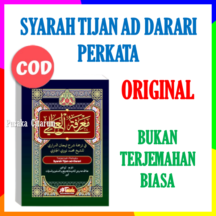 Jual Kitab tijan ad darori durori daruri darari addarori syarah dan ...