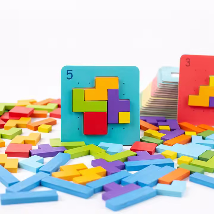 Jual Mainan Edukasi Anak Battle Blocks Busy Wood Permainan Susun Balok ...