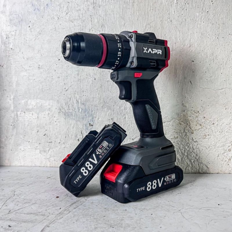Jual APR raja bor cordless type AP20+ 88v 13mm gen 4 brushless mesin ...