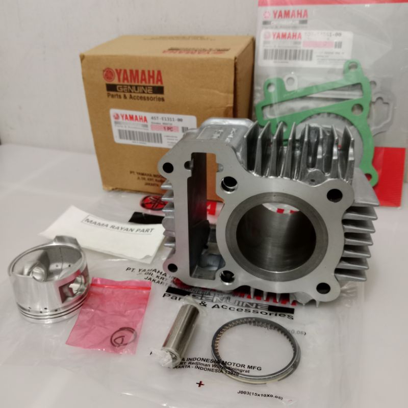 Jual Blok Seher Piston Komplit Vega Crypton Vega Lama+Topset(4ST) | Shopee Indonesia