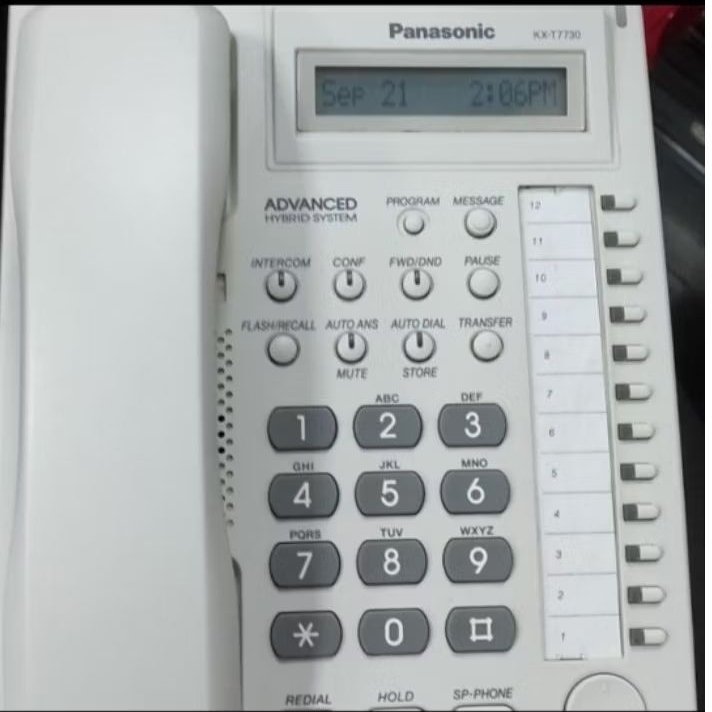 Jual Telepon Panasonic KX-T7730 seken mulus khusus pabx | Shopee Indonesia