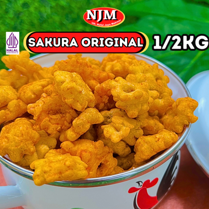 Jual NJM - SNACK SAKURA 500GR (1/2KG) | Shopee Indonesia