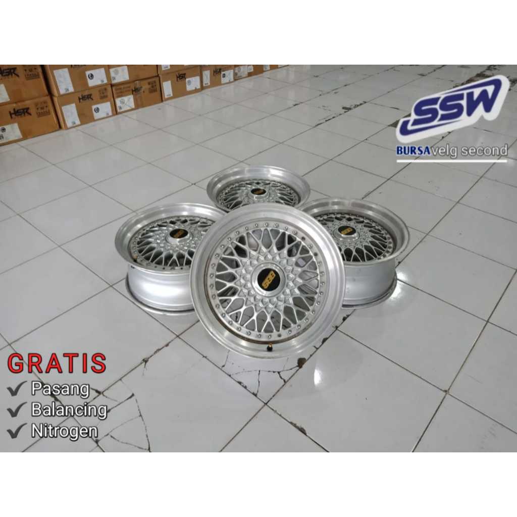 Jual Velg Mobil BBS RS Ring 17 Lebar 7,5/8,5 Lubang 4 Bisa Untuk Corolla Vios Yaris Jazz Avanza ...