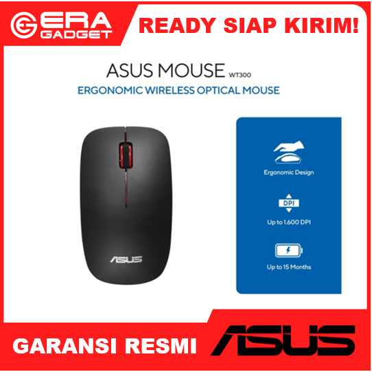 Jual Mouse Asus Wireless Optical WT300 RF Black | Shopee Indonesia