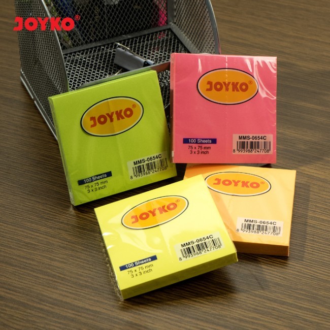 Jual Harga Grosir (1packs/100 Lembar ) Label/Memo Sticky Note Ukuran ...