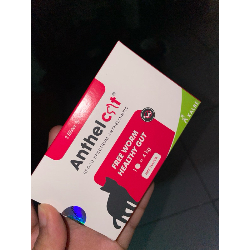 Jual Antel Cat Obat Cacing Kucing Kalbe @ 1 Tablet | Shopee Indonesia