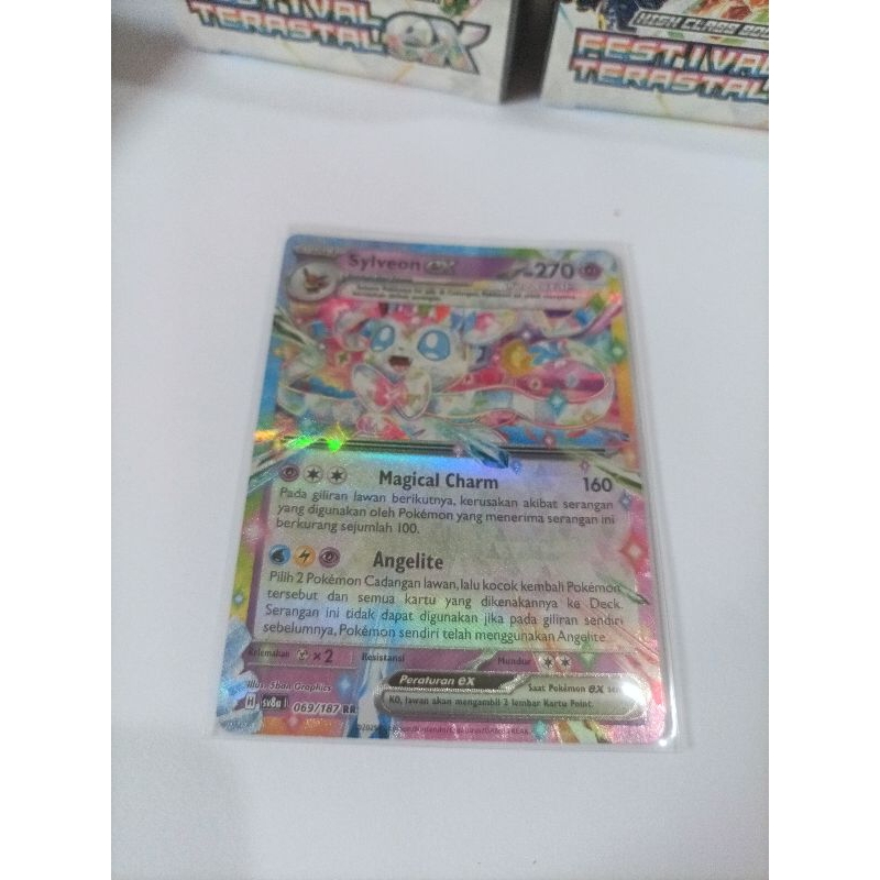 Jual Sylveon ex 069/187 RR - Pokemon TCG Indonesia | Shopee Indonesia