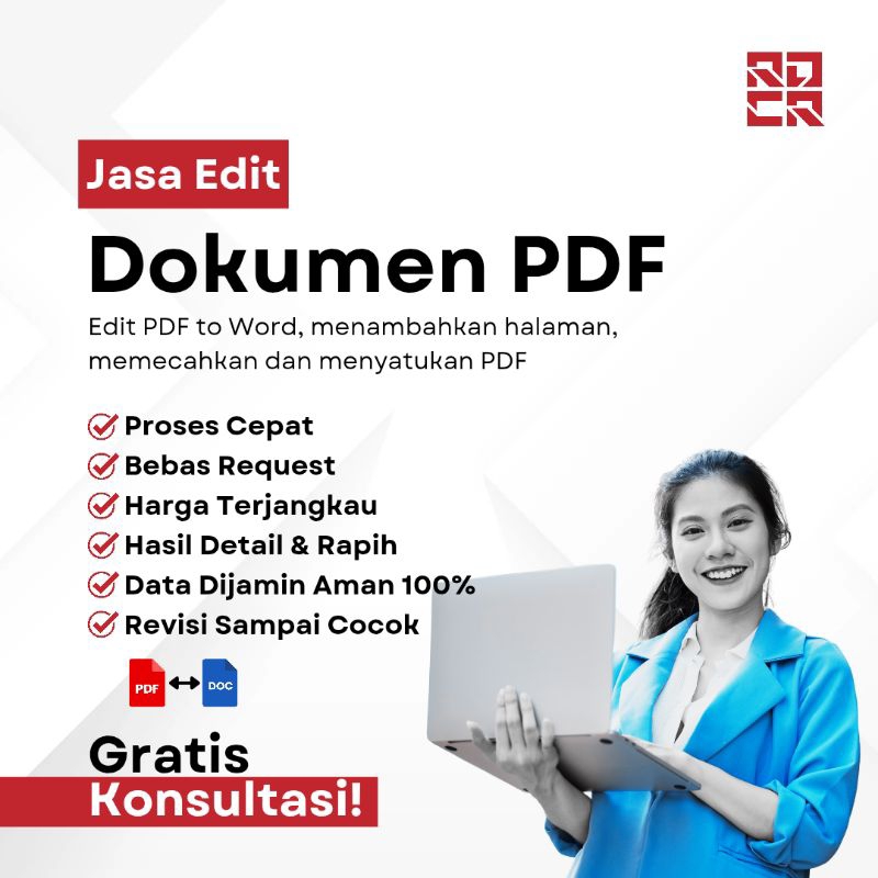 Jual Jasa edit dokumen apa saja dalam bentuk file PDF | Shopee Indonesia