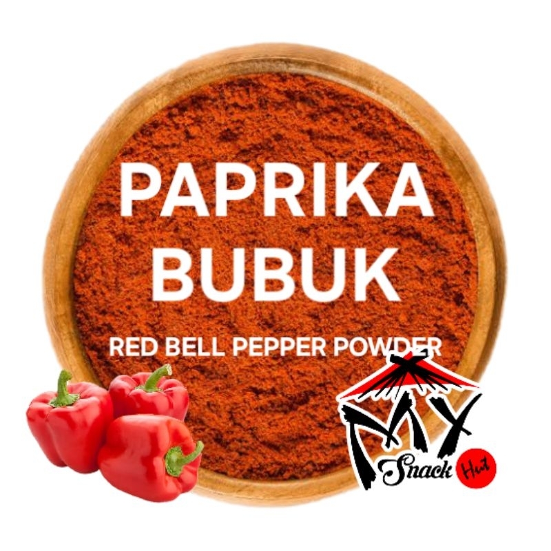 Jual PAPRIKA MERAH BUBUK 50GR RED BEL POWDER GROUND CABE CABAI MERAH ...