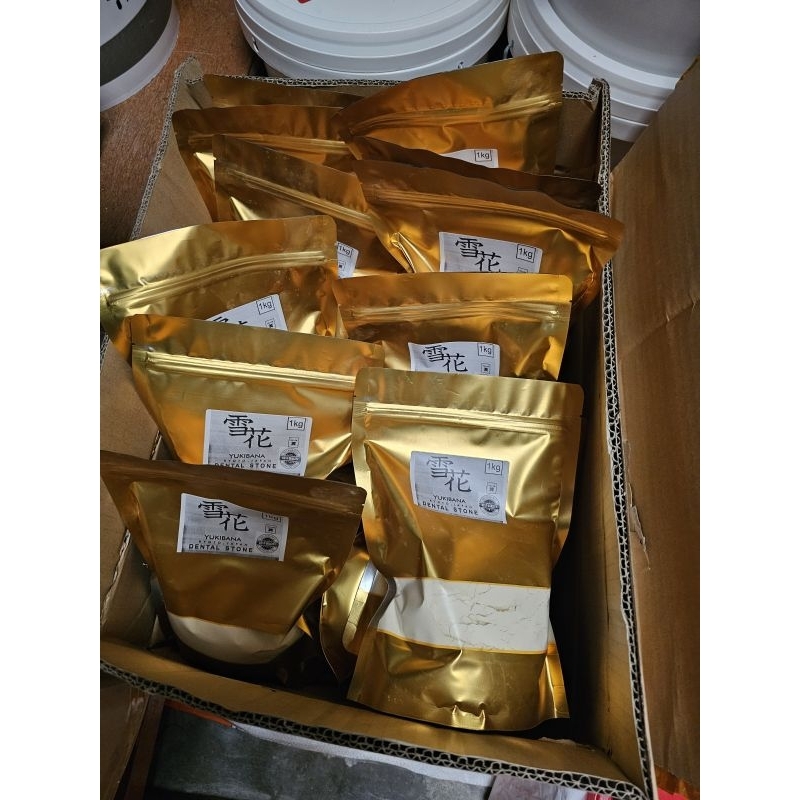 Jual Dental Stone Kuning Yukibana type IV made in JAPAN setara MOLDANO ...