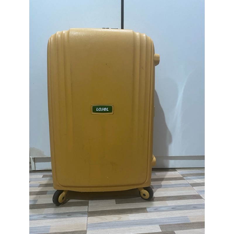 Jual preloved koper Lojel Lineo Cabin 21 Lemon | Shopee Indonesia