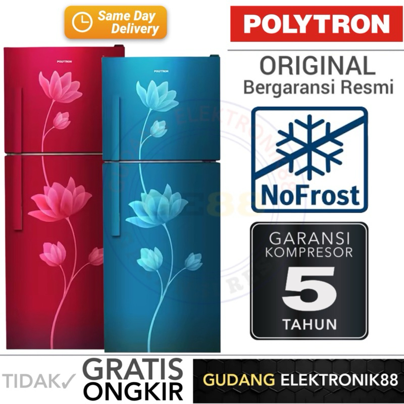 Jual Kulkas POLYTRON 2 Pintu PRB-219 PRB-217 Lemari Es Polytron 2 Pintu ...