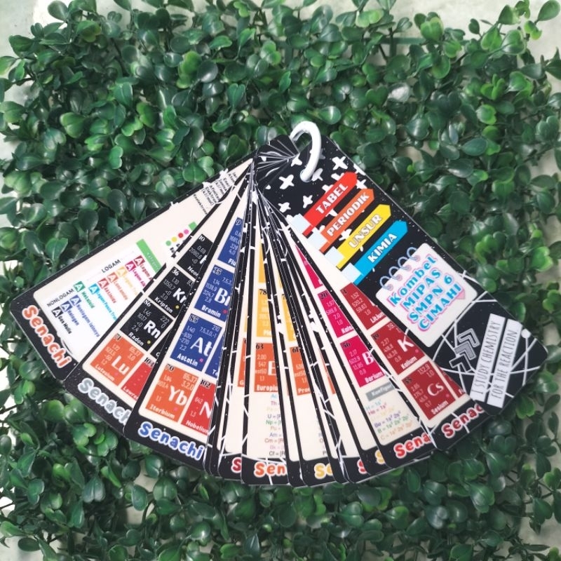 Jual Tabel Periodik Unsur Kimia Flash Card | Shopee Indonesia