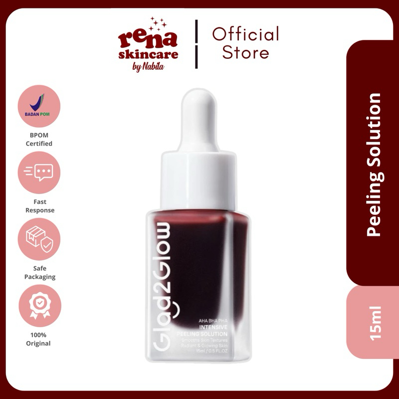 Jual READY SIAP KIRIM‼️ | Glad2Glow Peeling Solution AHA BHA PHA ...