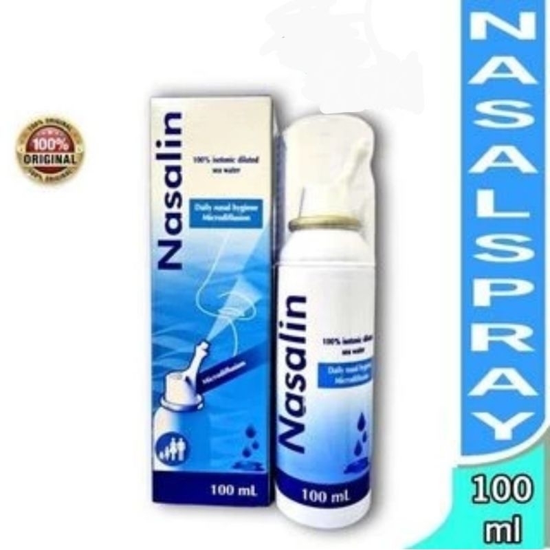 Jual Nasalin spray 100ml original | Shopee Indonesia