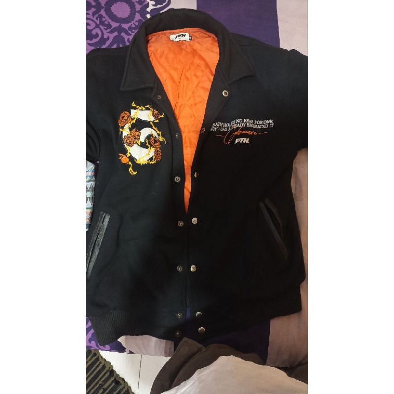 Jual Varsity Jacket FTH Gabimaru The Hollow | Shopee Indonesia