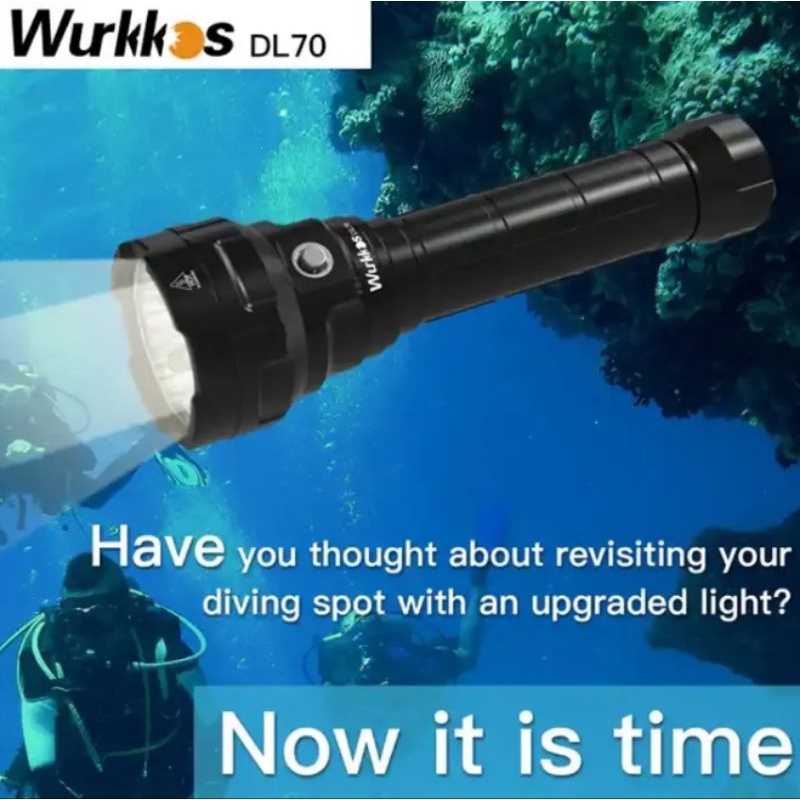 Jual wurkkos dl70 13000lumen | Shopee Indonesia
