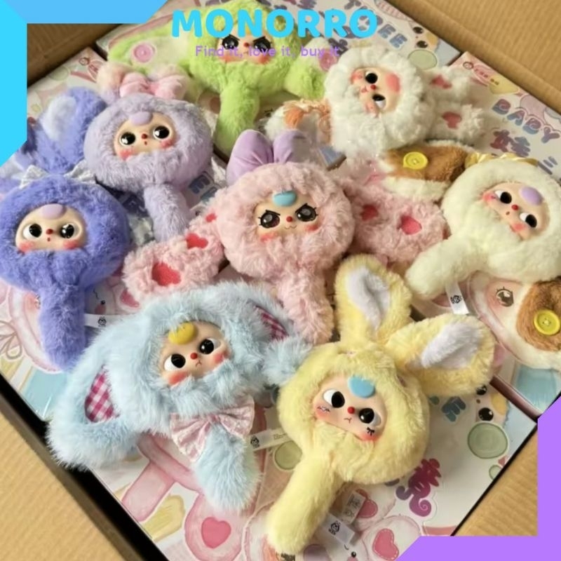 Jual Ready Blind Box Baby Three Cermin Gantungan Tas Baby Three BB3 ...