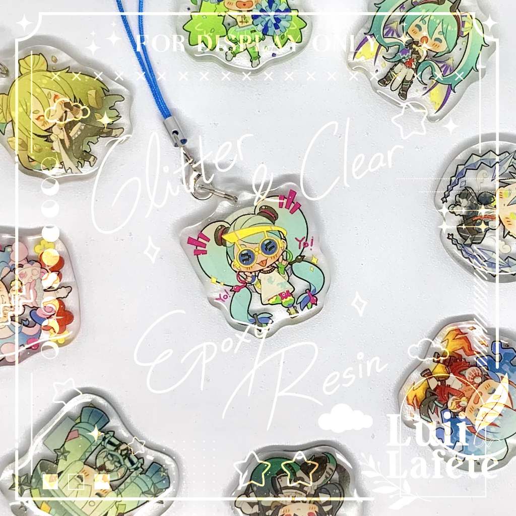 Jual Gantungan Handphone Phonestrap Resin Epoxy Hatsune Miku x Pokemon ...