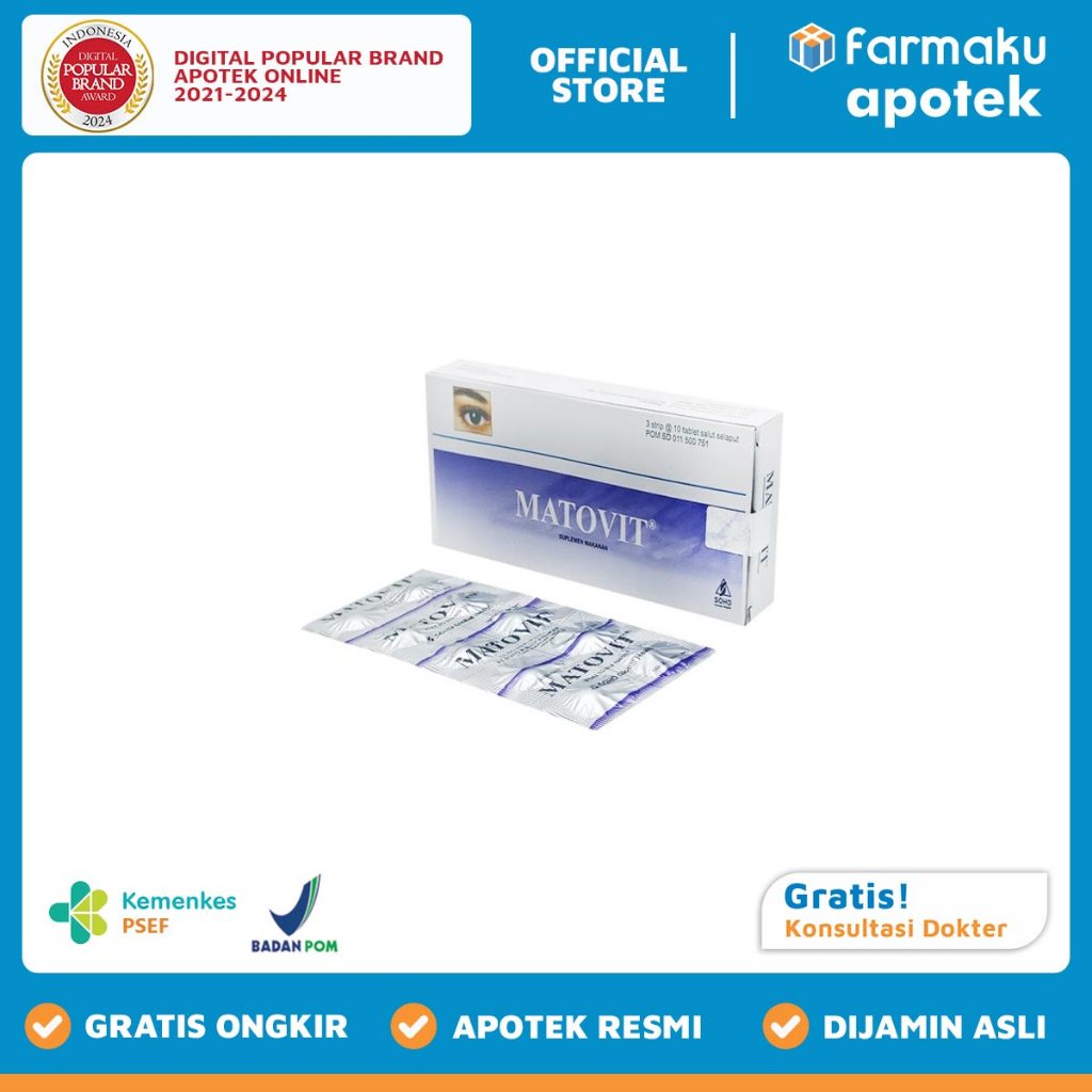 Jual Matovit Strip 10 Tablet - TMG | Shopee Indonesia