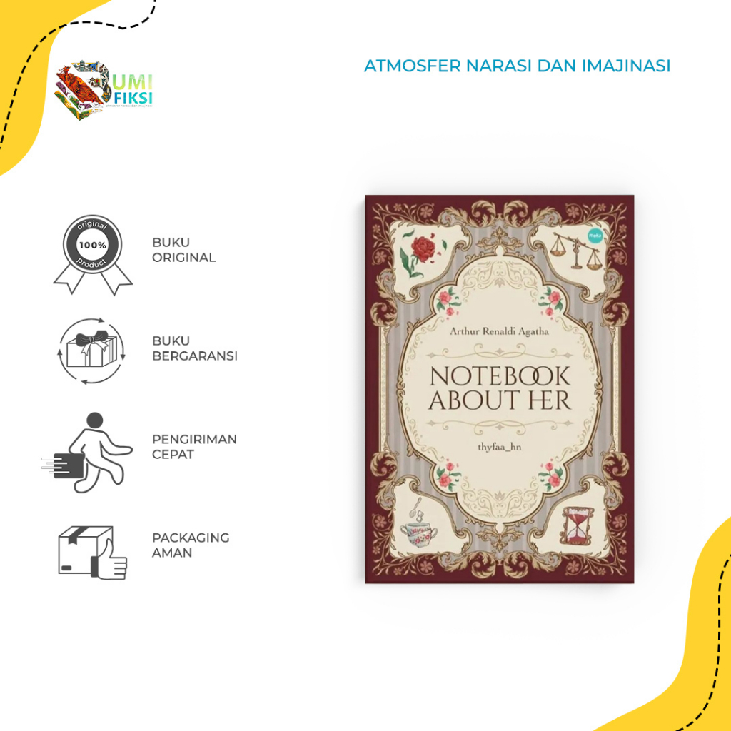 Jual Buku Novel Notebook About Her - Thyfaa_hn - Moka Media - Bumifiksi ...