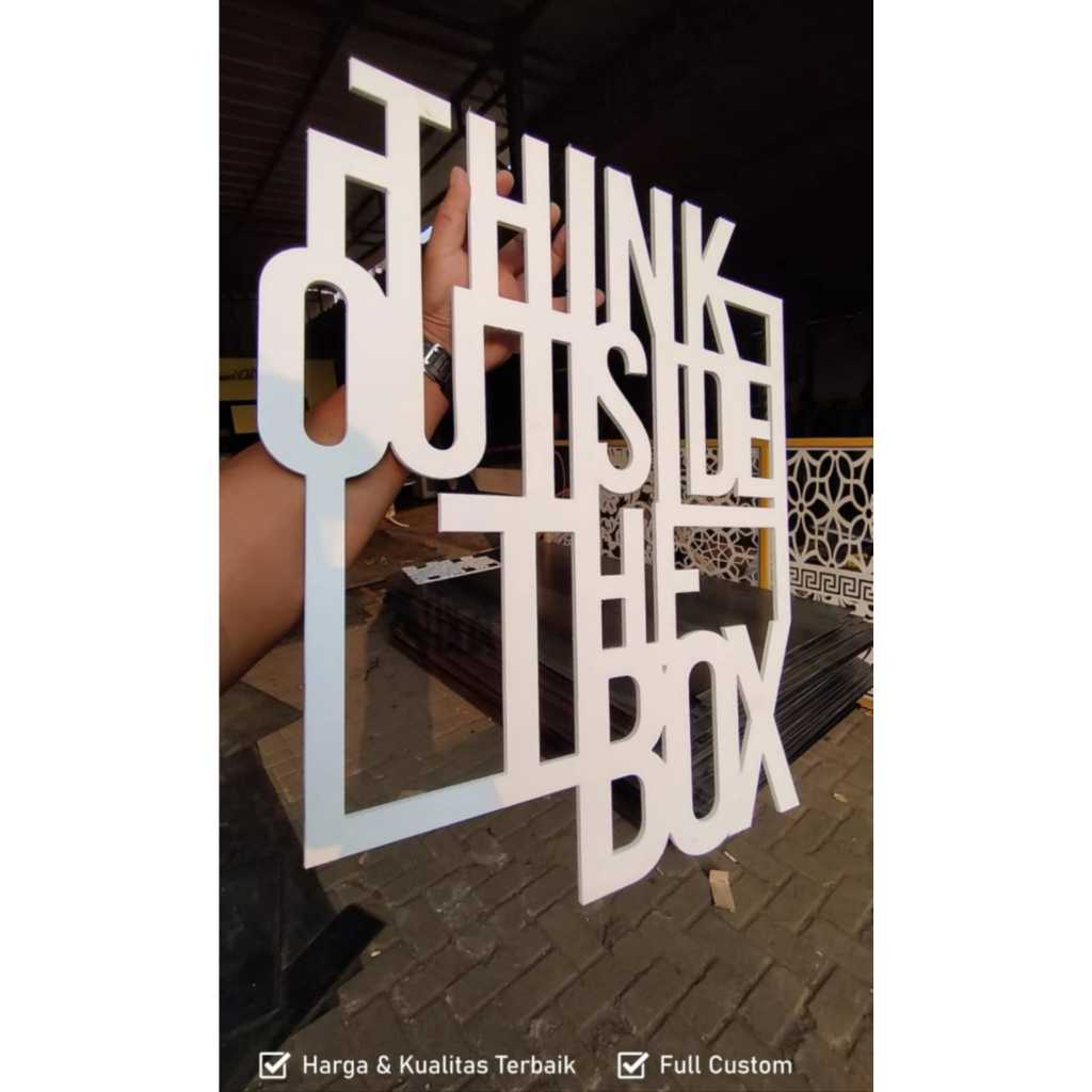 Jual Pajangan Dinding Quotes Custom | Hiasan Dinding | Kayu | Cafe ...