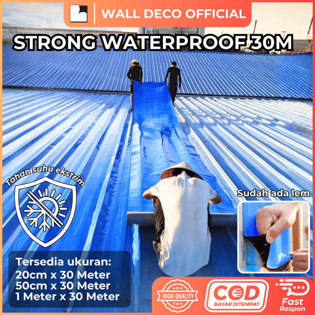 Jual Waterproofing Membrane Bocor Membrane Pelapis Atap Beton Lakban ...