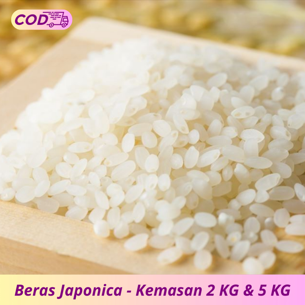 Jual Kemasan Beras Japonica - Berat: 2 kg & 5 kg - Kualitas Terbaik Untuk Sushi & Onigiri ...