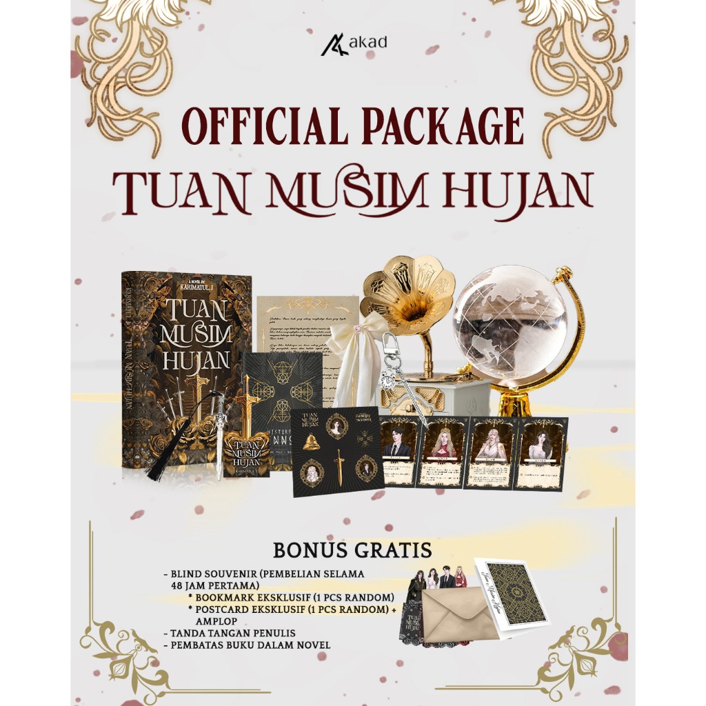 Jual Buku Novel Tuan Musim Hujan - Karimatul J - Akad - Bumifiksi | Shopee Indonesia