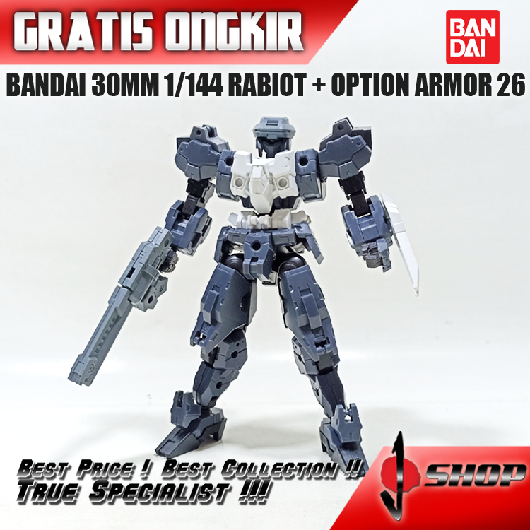 Jual BANDAI 30MM 1-144 RABIOT + OPTION ARMOR 26 30MM108 | Shopee Indonesia