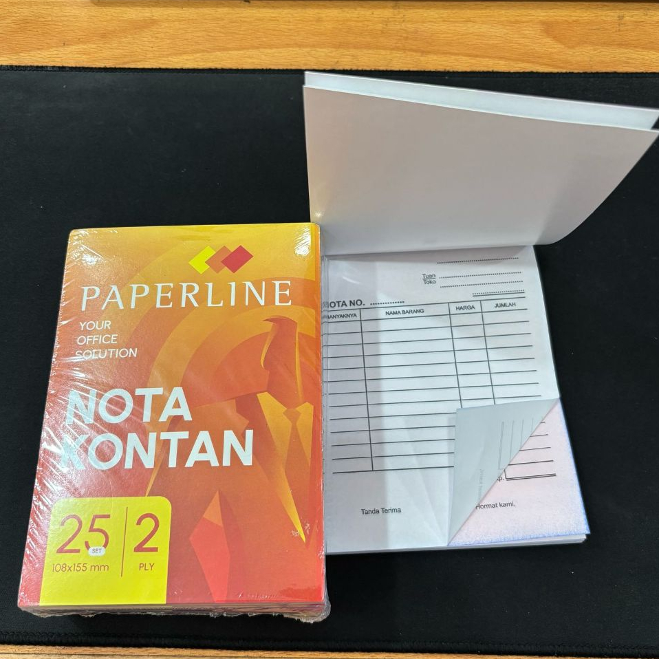 Jual Buku Nota Kontan 2 Ply Kecil Paperline / Nota Kontan 2 rangkap ...